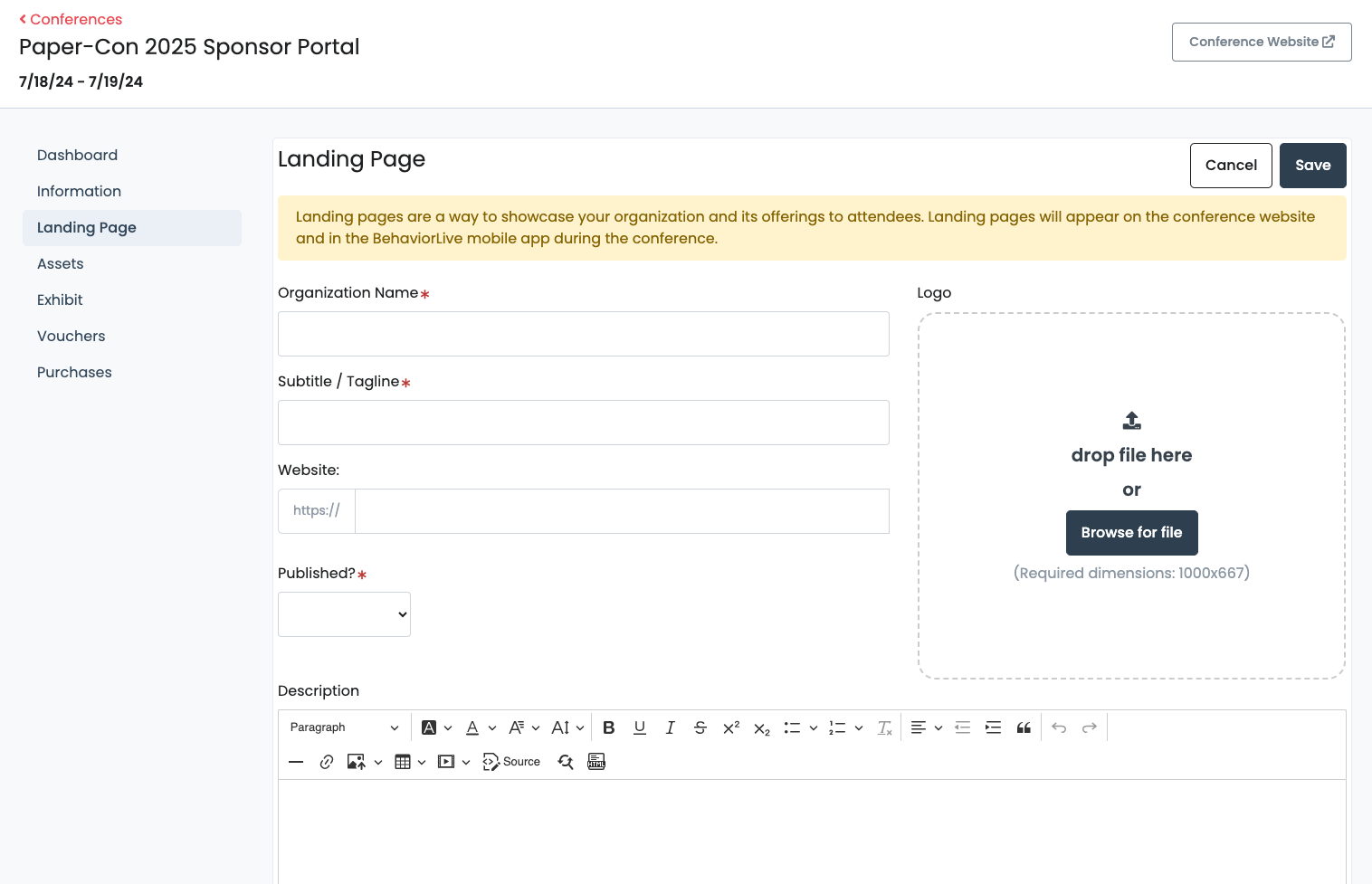Navigating Your Sponsor Portal – BehaviorLive