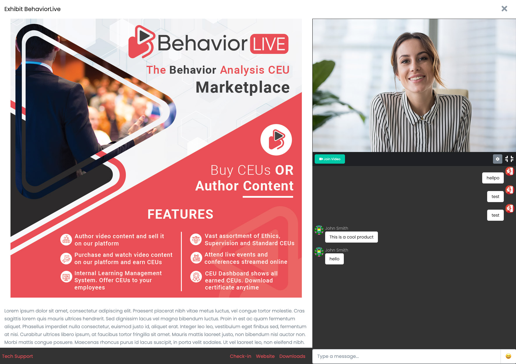 Sponsorship Opportunities – BehaviorLive